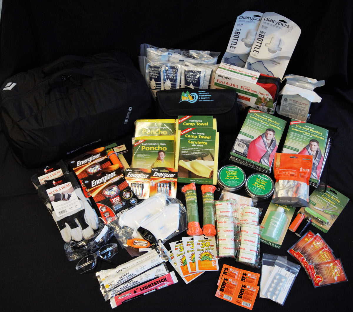 Holistic EPR / SOS Gear - 2 Person, 3 Day Emergency Kit – SOS Gear Online